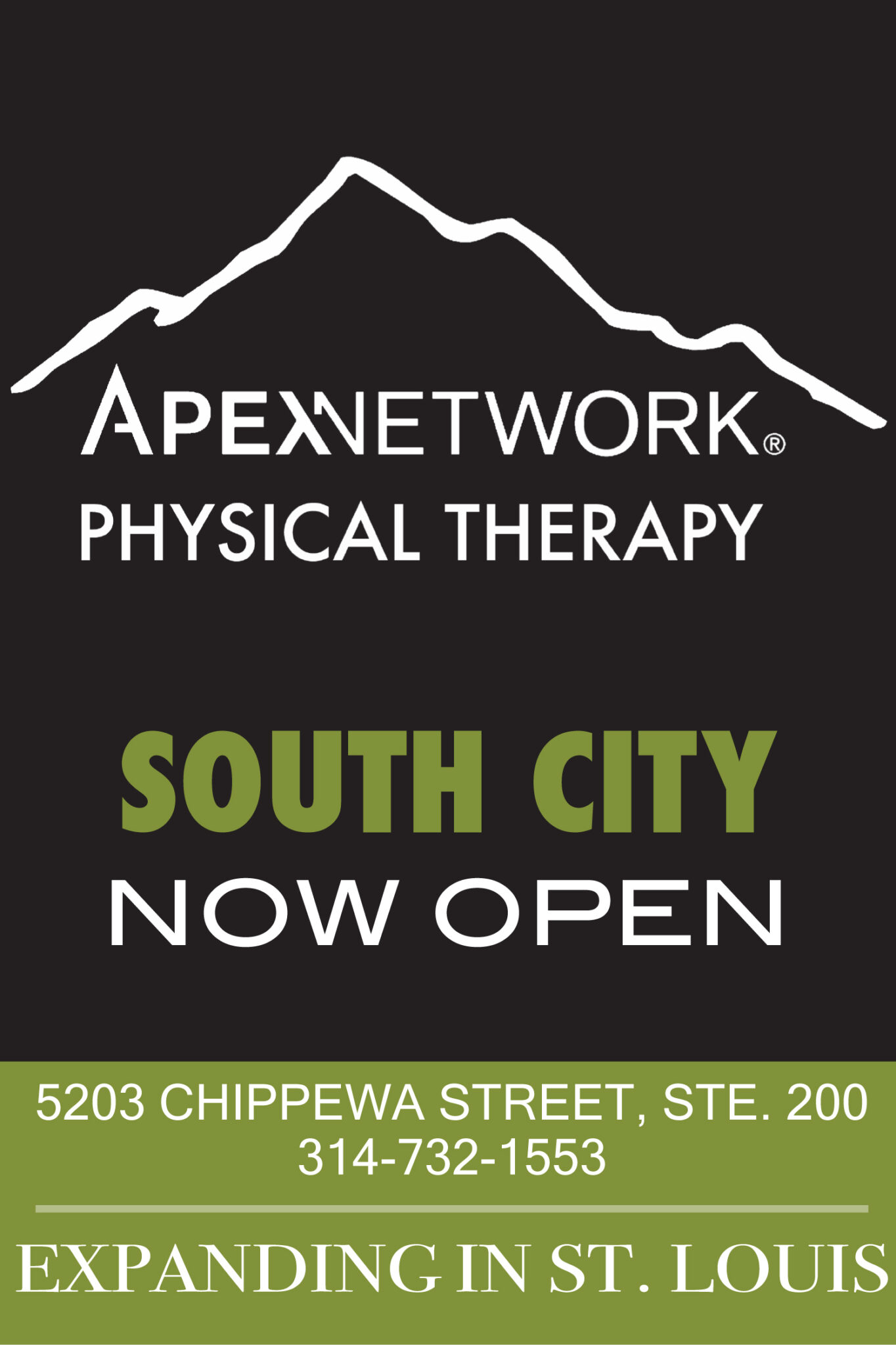 ApexNetwork Physical Therapy Now Open in South City - ApexNetwork ...